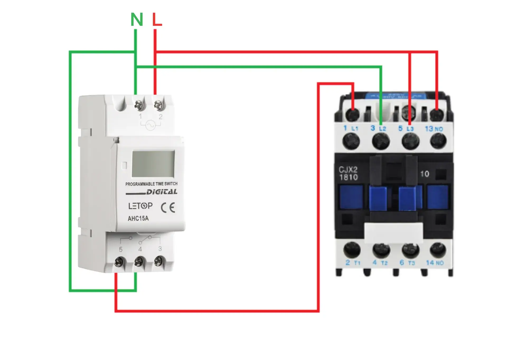 How To Wire Timer Switch And Contactor? - LETOP