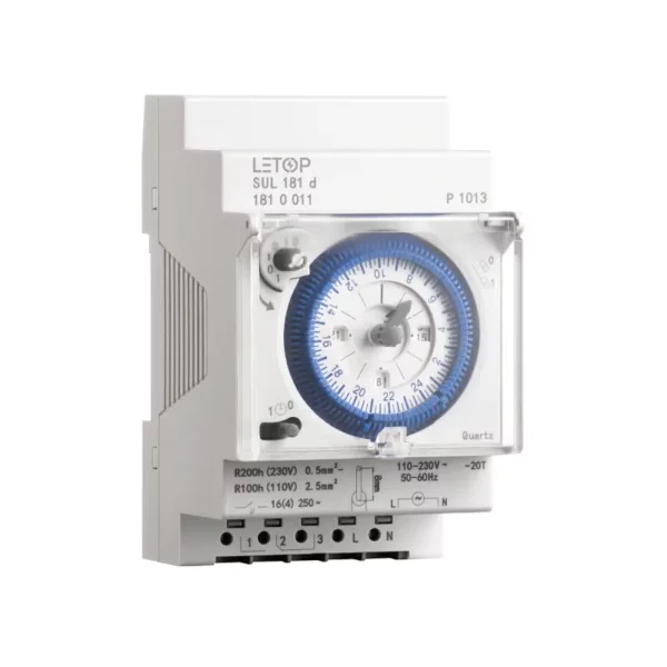 SUL181h 24 hour Analog Timer Switch - LETOP